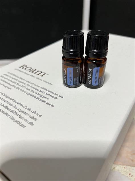 Doterra Roam Diffuser Free Essential Oils Furniture And Home Living Home Fragrance On Carousell
