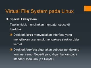 Sistem Operasi Sistem File Linux PPTX