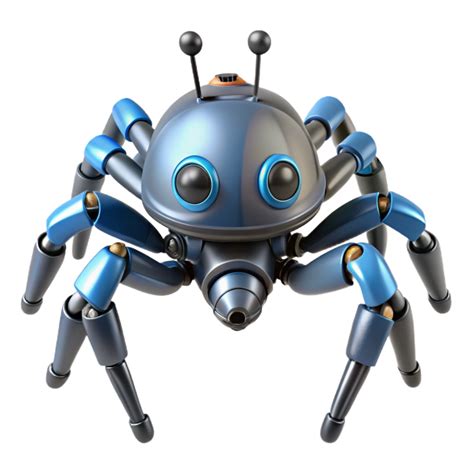 Serene Classic Robotic Spider With Articulated Legs Premium 59428010 Png