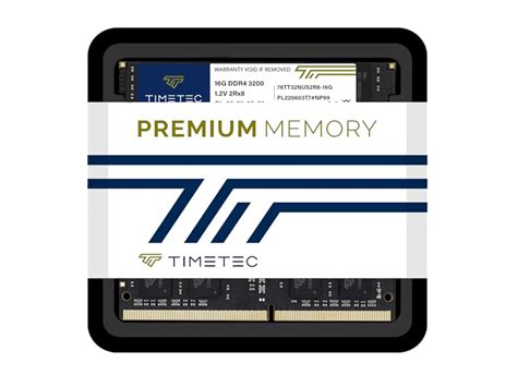 Timetec Premium 16gb Ddr4 3200mhz Pc4 3200aa Pc4 25600 Sodimm Laptop