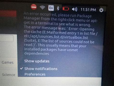 Apt Software Center Problem Ask Ubuntu