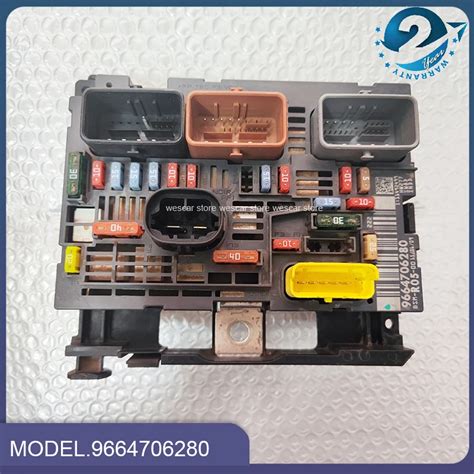 Подлинный блок предохранителей двигателя для Peugeot 307 308 408 807 ...