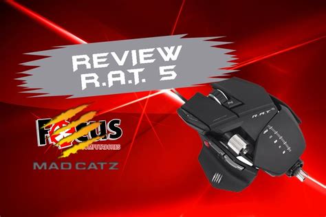 Review Mouse Mad Catz RAT 5 - YouTube