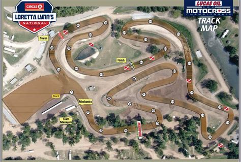 Track Map For The First Ever Loretta Motocross Action Facebook
