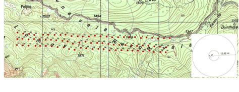 Position And Design Of Circular Experimental Plots Of Radius M Download Scientific