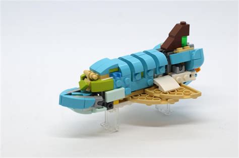 Lego Moc 31128 Space Shuttle By Alvitvel Rebrickable Build With Lego