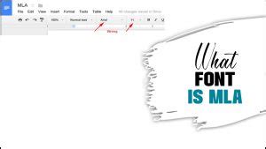 What Font Is MLA A Guide To Finding The Perfect Font