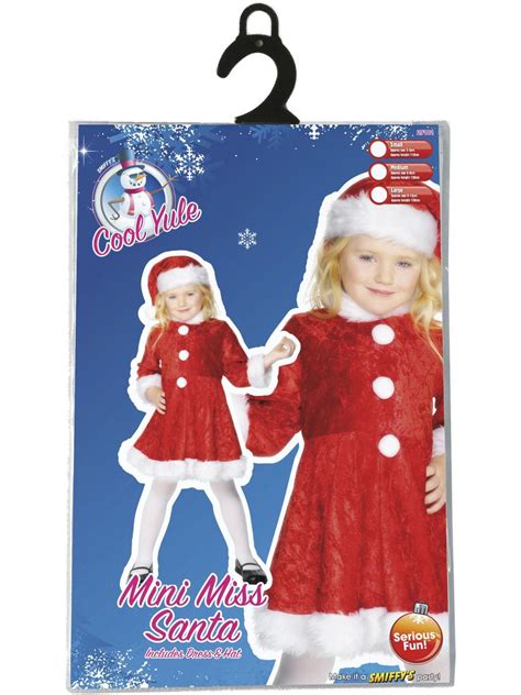 Miss Santa Costume Shop For Mini Santa Costume Online Australia Discount Party Warehouse