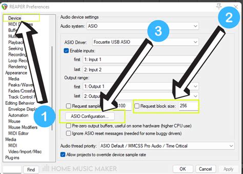 How To Stop Reaper Crackling During Recording Simple Fix