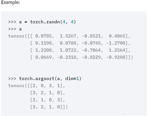 Torchargsort“返回结果错误”的理解argsort 结果不对 Csdn博客