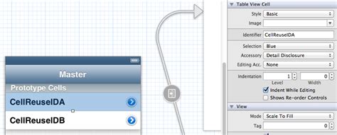 Ios5 Setting Up Transitionssegues From Different Elements Of A Table