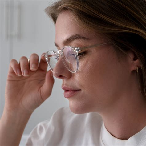 rome blue light glasses pure vue