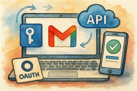 setting up gmail oauth with gmail api