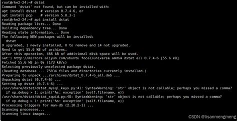 Dstat 命令介绍dstat命令 Csdn博客