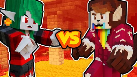 Dziewczyna Wampir Vs ChŁopak WilkoŁak Minecraft Czoko Vs Nali Dziewczyna Wampir Vs ChŁopak WilkoŁak Minecraft Czoko Vs Nali