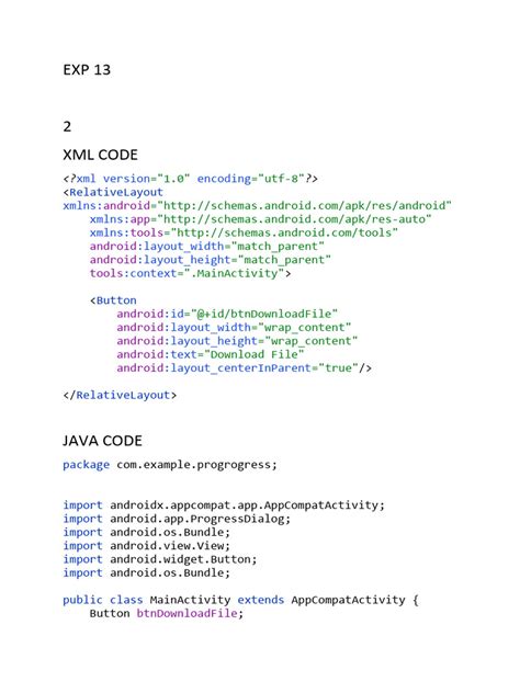 Exp 13 Pdf Android Operating System Computing Platforms