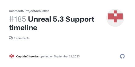 unreal 5 3 support timeline · issue 185 · microsoft projectacoustics