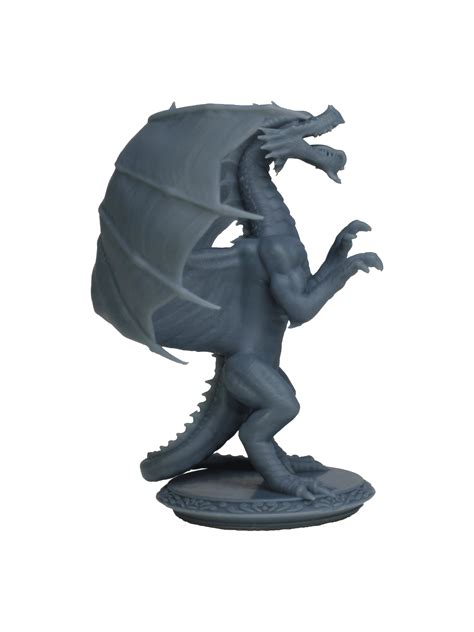Red Dragon Wyrmling Miniature For Rpg Dandd Warhammer 40k Fantasy Tabletop Gaming 28mm 32mm