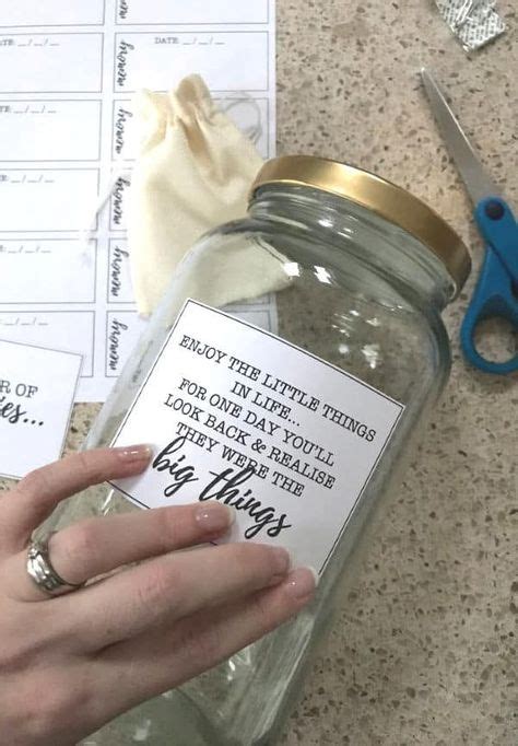 Creative Ideas For Making A Memory Jar