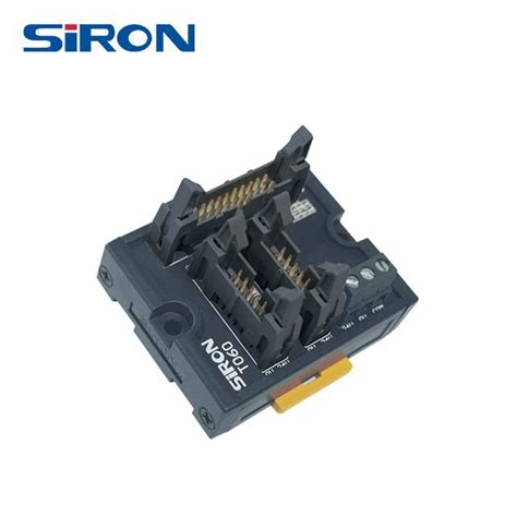 Siron T060 Transfer Terminal Board Horns 20 Core To 10 Core Plc Terminal Block China Terminal