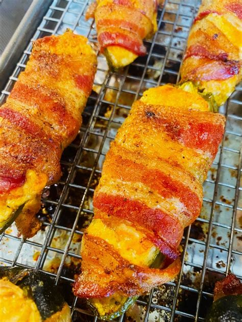 Bacon Wrapped Shrimp Jalapeno Poppers Cooks Well With Others
