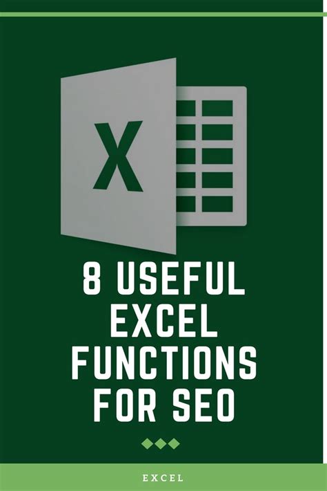 8 Useful Excel Functions For SEO Excel Seo Function