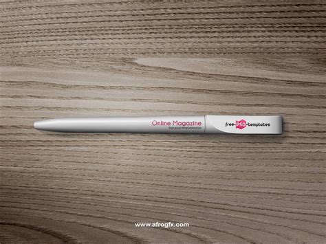 Pen Branding MockUp Afrogfx