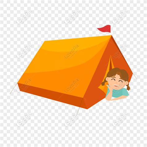 다채로운 캠핑 텐트 원래 요소 Png 일러스트 무료 다운로드 Lovepik