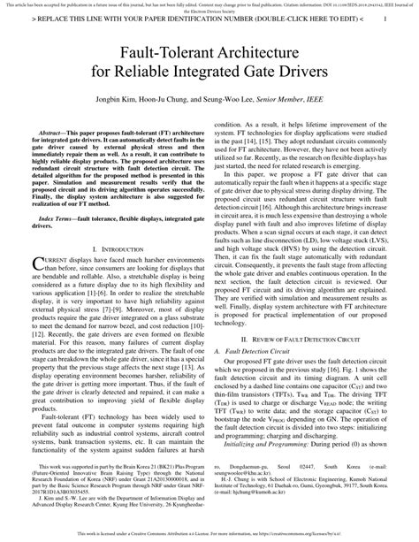 pdf fault tolerant architecture for reliable integrated gate drivers