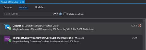 Using Dapper In ASP NET Core Web API With SQL Stored Procedure