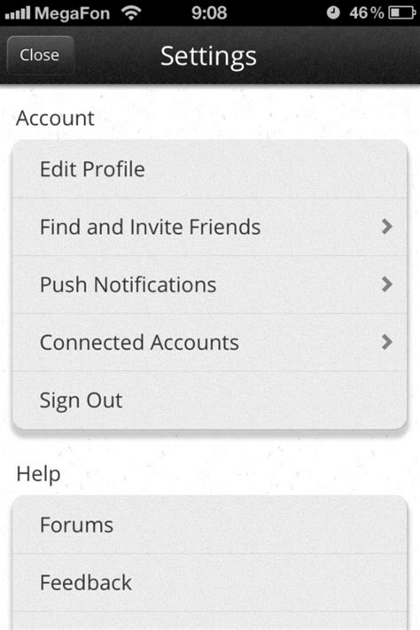 Unique IOS Setting Screen Showcase Favbulous