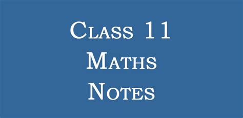 Mathematics Class 11 Solutions Latest Version For Android Download Apk