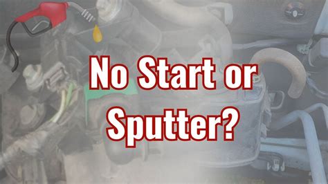 4 Reasons Why Your Car Won't Start or Sputters After Getting Gas | Car Stalling After Refueling ...