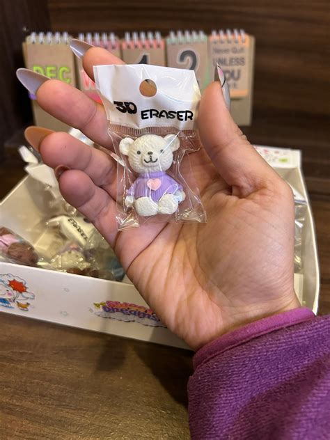 Teddy Bear Eraser Tednteddy