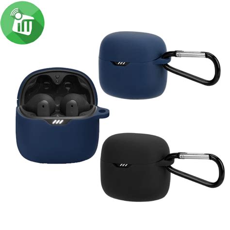 Pod Pocket Silicone Cover For JBL Tune Flex With Keychain