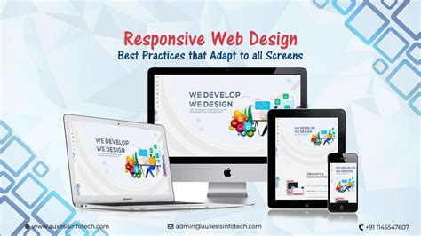 How To Master Responsive Web Design With Best Practices Auxesis Infotech