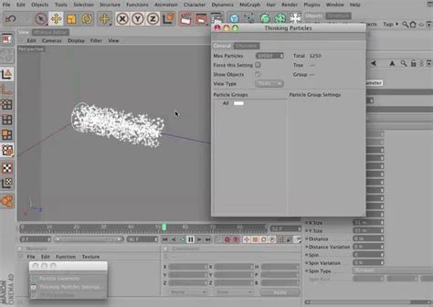Thinking Particles Lesson 1 Part 2 Of 6 Pstorm Parameters By Chris