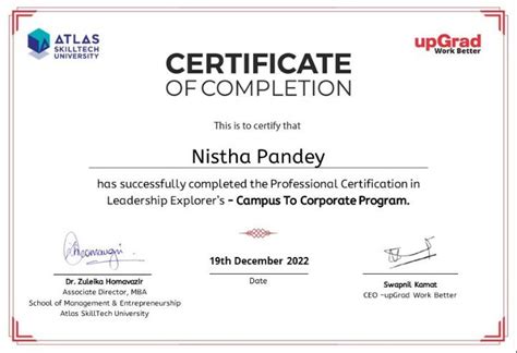 Nistha Pandey On Linkedin Excited To Share My Recent Accomplishment Of Completing The