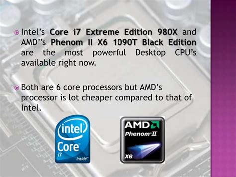 Multi Core Processors PPTX Desktops Computing
