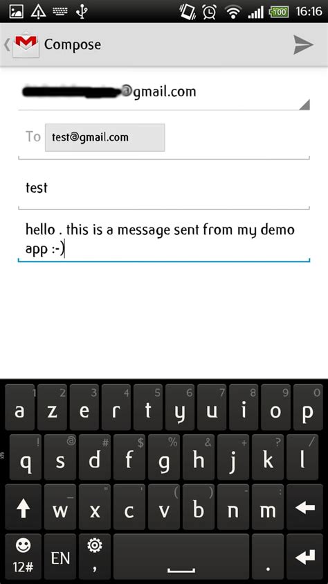 Android Intent Uri To Launch Gmail App Stack Overflow