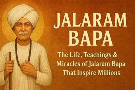 Jalaram Bapa The Life Teachings And Miracles Of Jalaram Bapa That