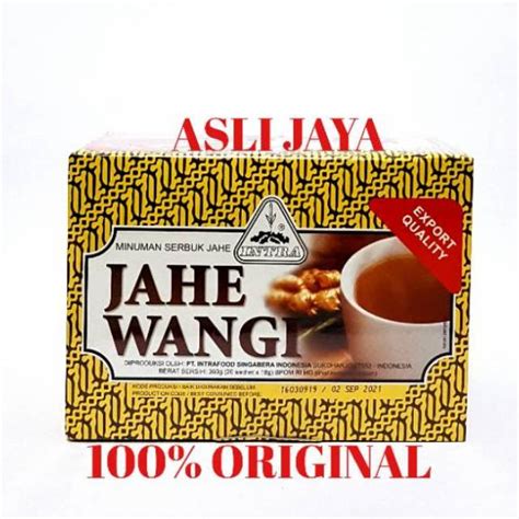 Jual Intra Jahe Wangi Minuman Serbuk Jahe Shopee Indonesia