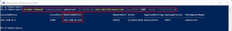 Netstat Alternate In PowerShell