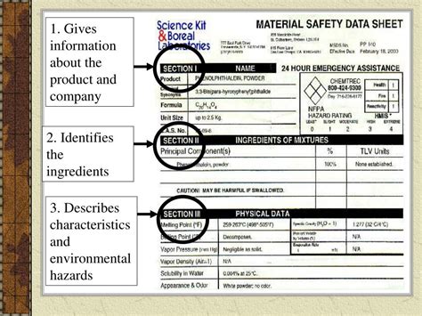 PPT Chemical Hazards PowerPoint Presentation Free Download ID 1464346