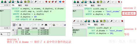 oracle for update [of column] [nowait] 详解 oracle for update nowait csdn博客