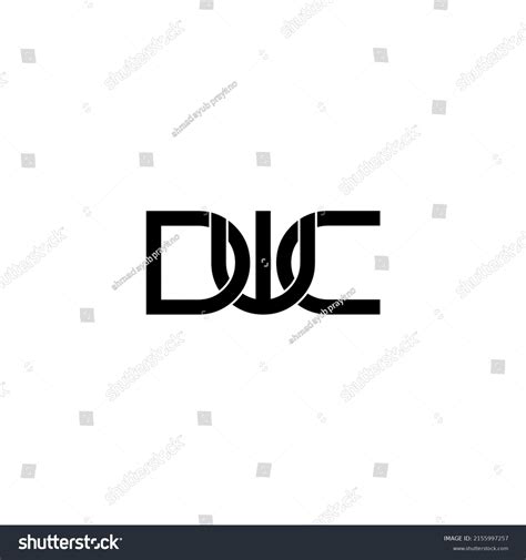 Dwc Letter Original Monogram Logo Design Stock Vector Royalty Free 2155997257 Shutterstock