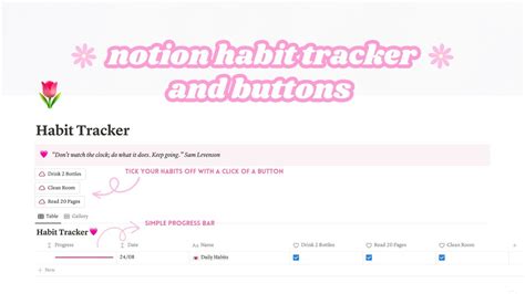 2023 notion tutorial☁️💻 notion habit tracker with progress bars