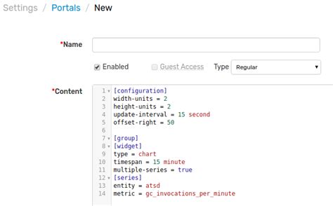 Portals Overview Axibase Time Series Database Atsd