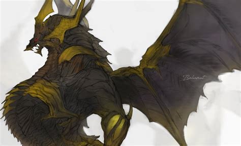 Bahamut Final Fantasy And 1 More Drawn By Tladpwl03 Danbooru