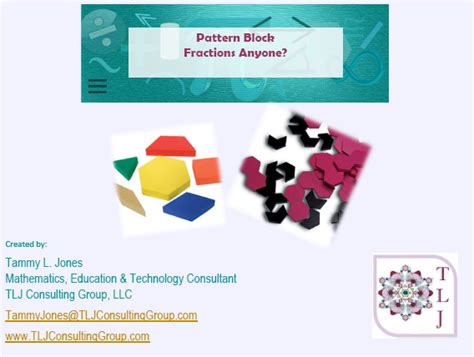 Pattern Block Fractions Anyone